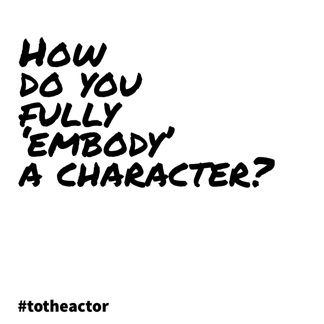 To The Actor There Is A Difference Between Having 2878