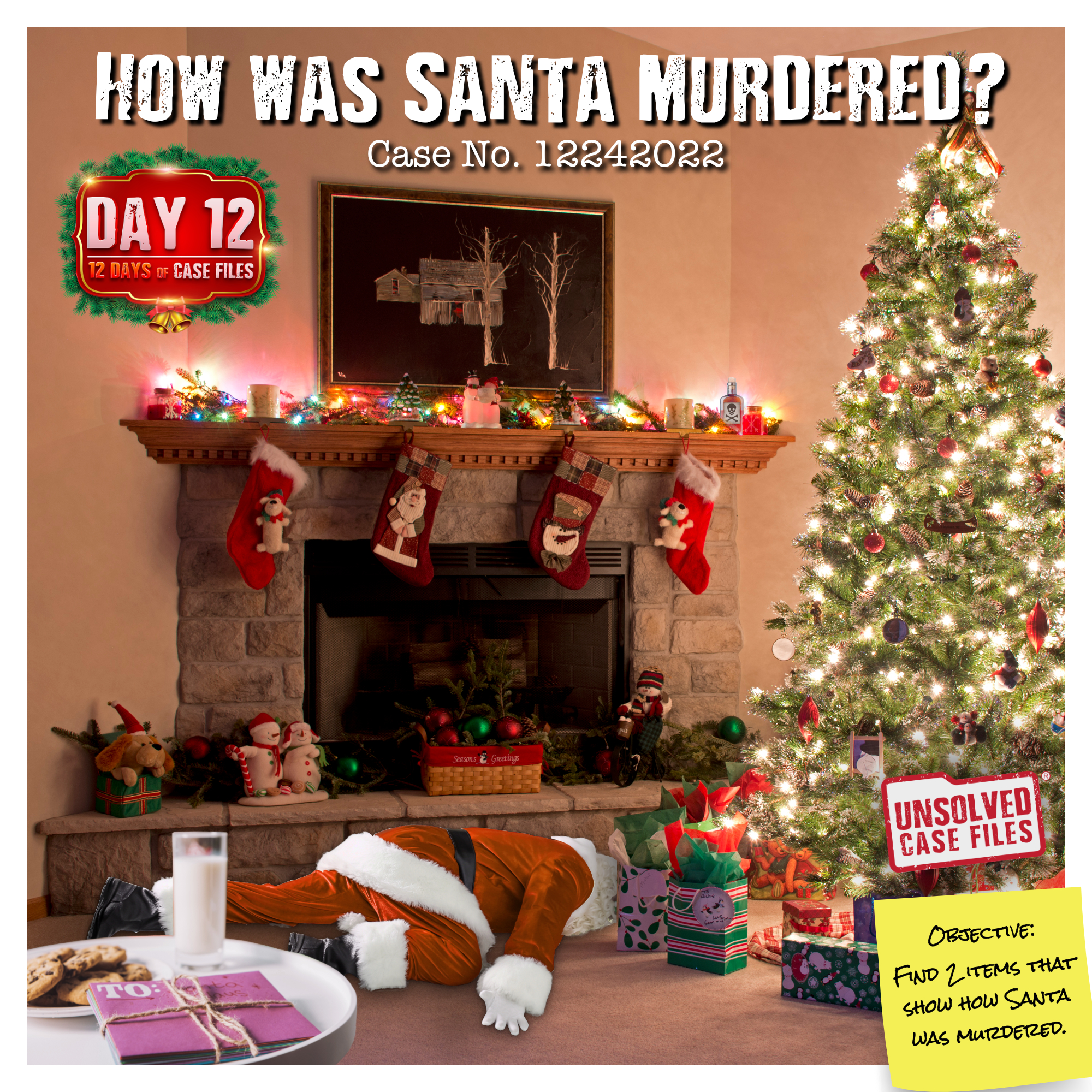 The Dead Santa - Case #12 of 12 Days... - Unsolved Case Files