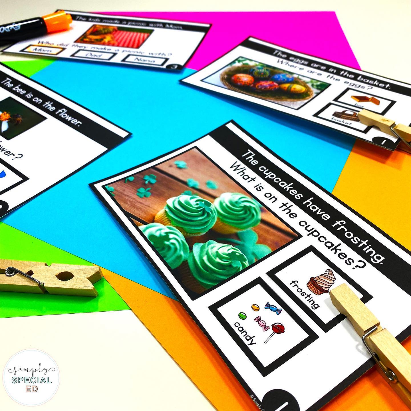 ☘️ Spring Task Cards are here! The... - Simply Special Ed