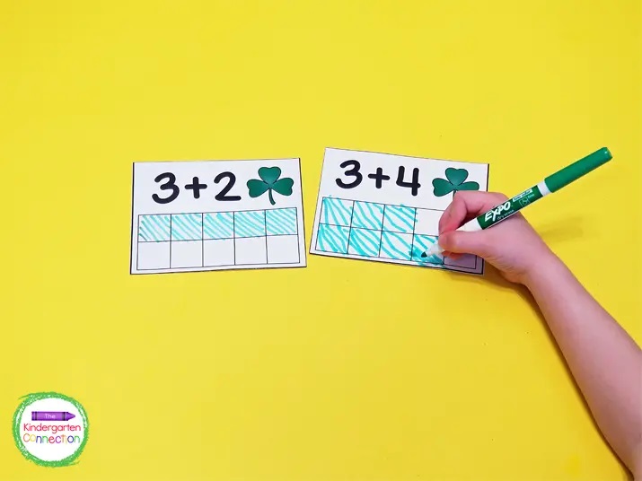 ☘ These Clover Addition and... - The Kindergarten Connection