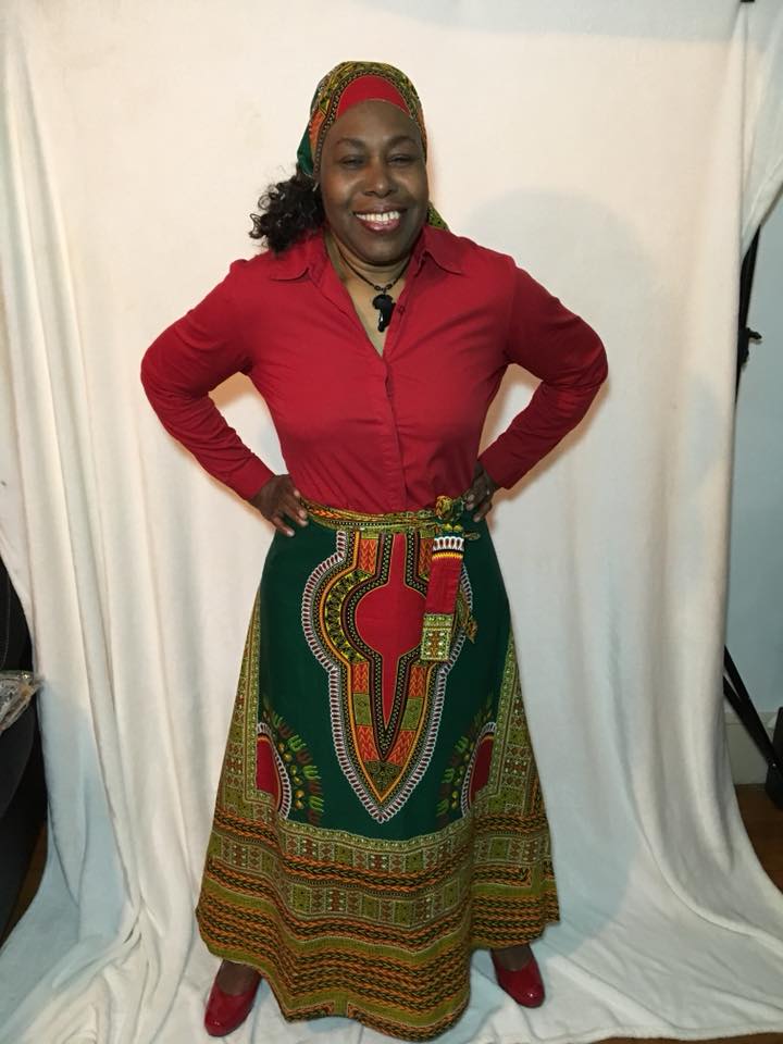 My Mom Modeling One Of The Wrap Treasures From Afar Facebook