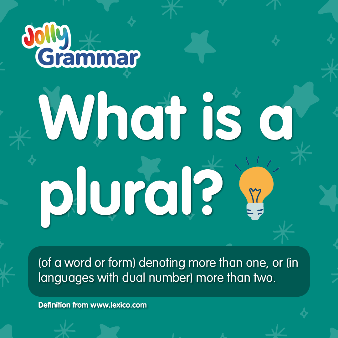 Jolly Learning - We've made teaching plurals to your children as easy ...