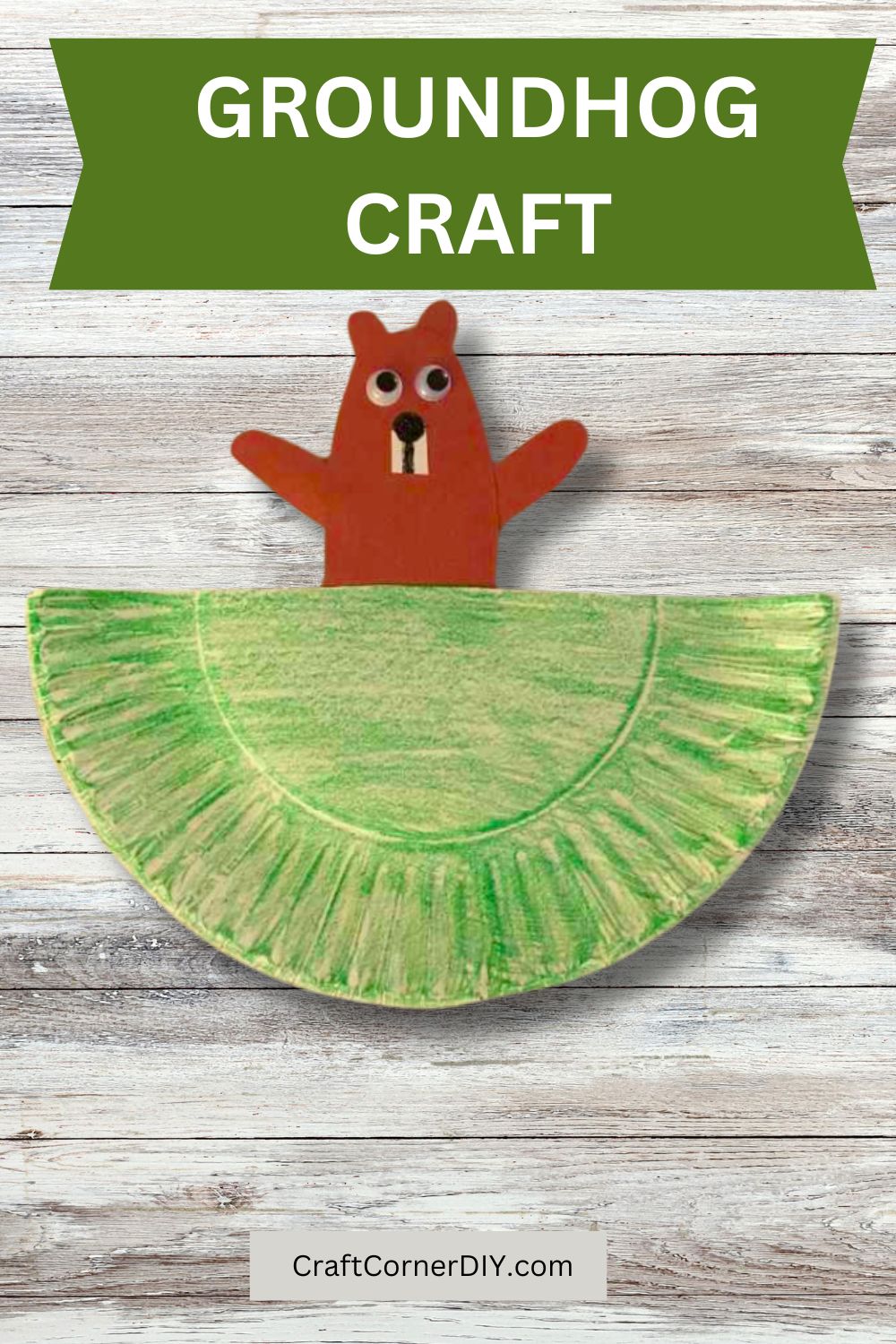 Craft - Check out this cute Groundhog Day craft, perfect for teaching ...