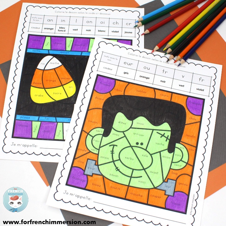 👻 Want students working with... - For French Immersion