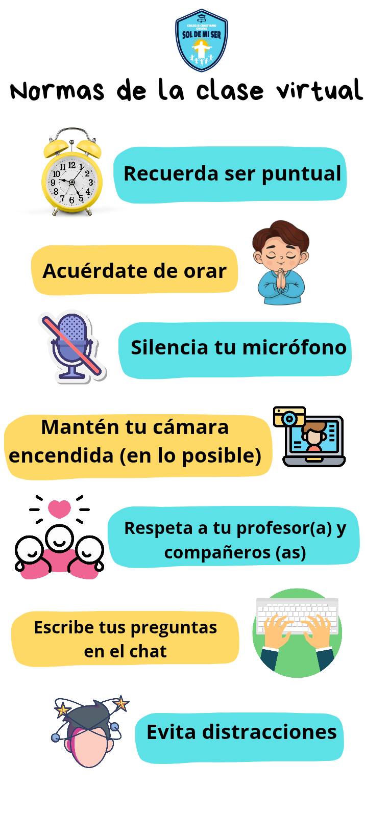 Colegio online Sol de mi ser | Valdivia