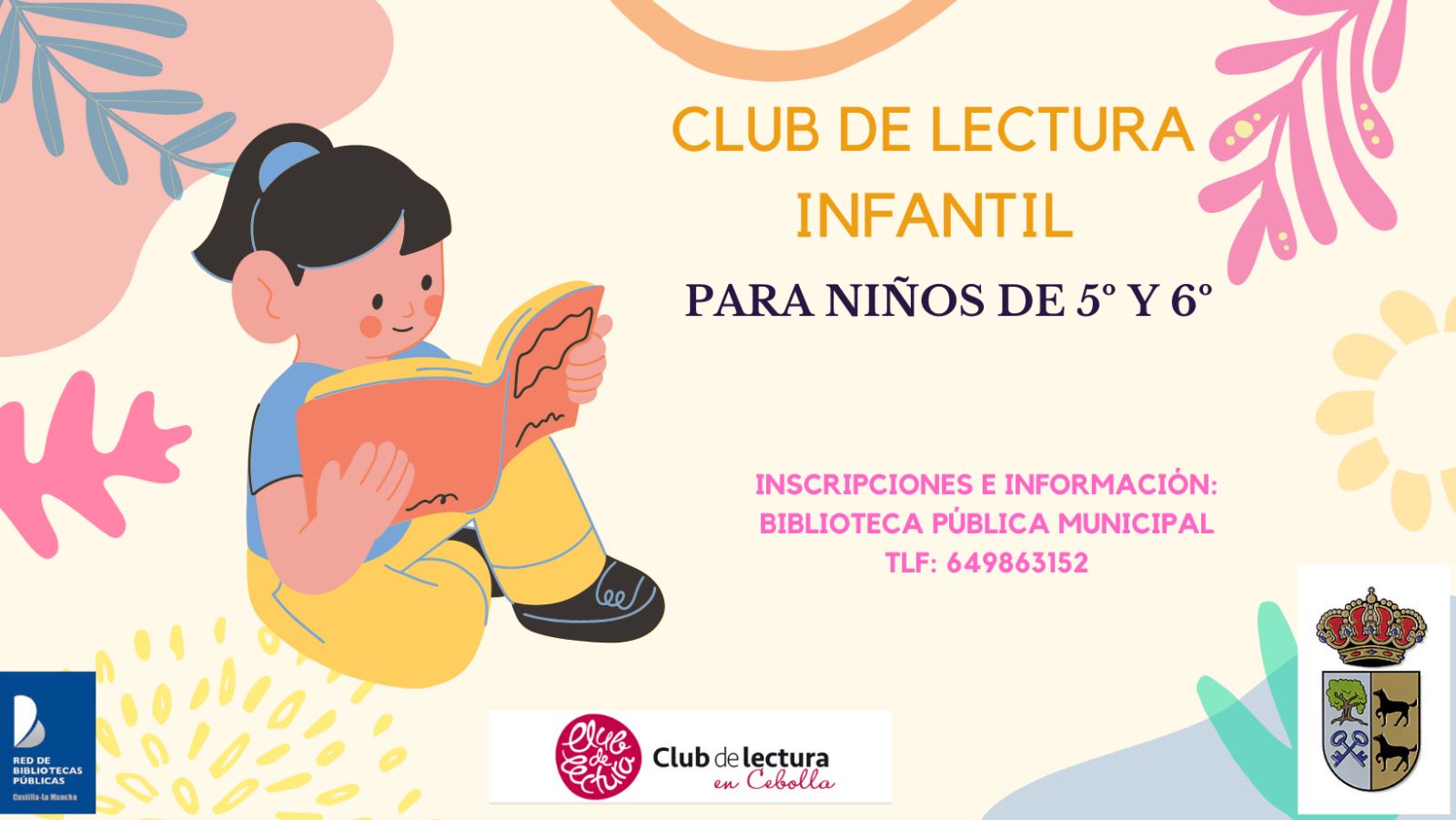 CLUB de LECTURA INFANTIL Para... - Ayuntamiento de Cebolla | Facebook