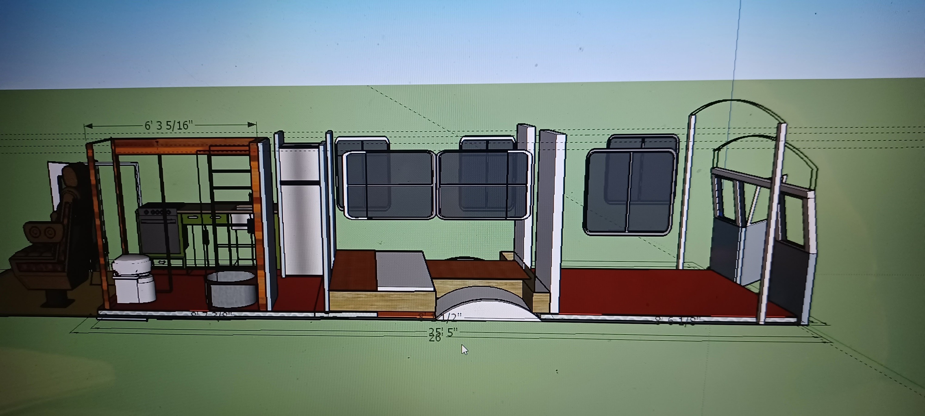 Short School Bus Interior Dimensions