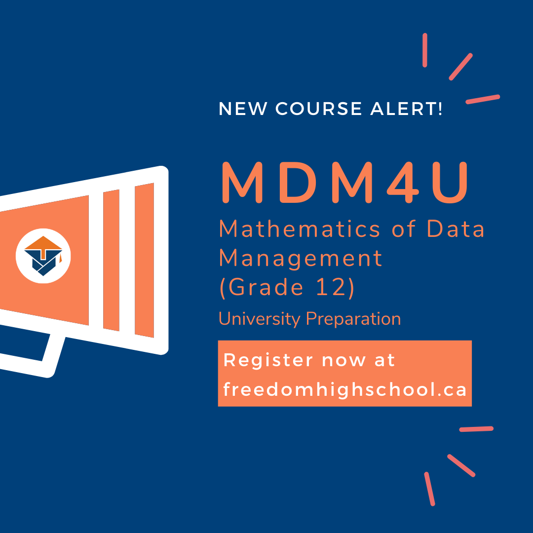 Freedom High School - 📣New Course Alert 📣 FHS is now offering MDM4U ...