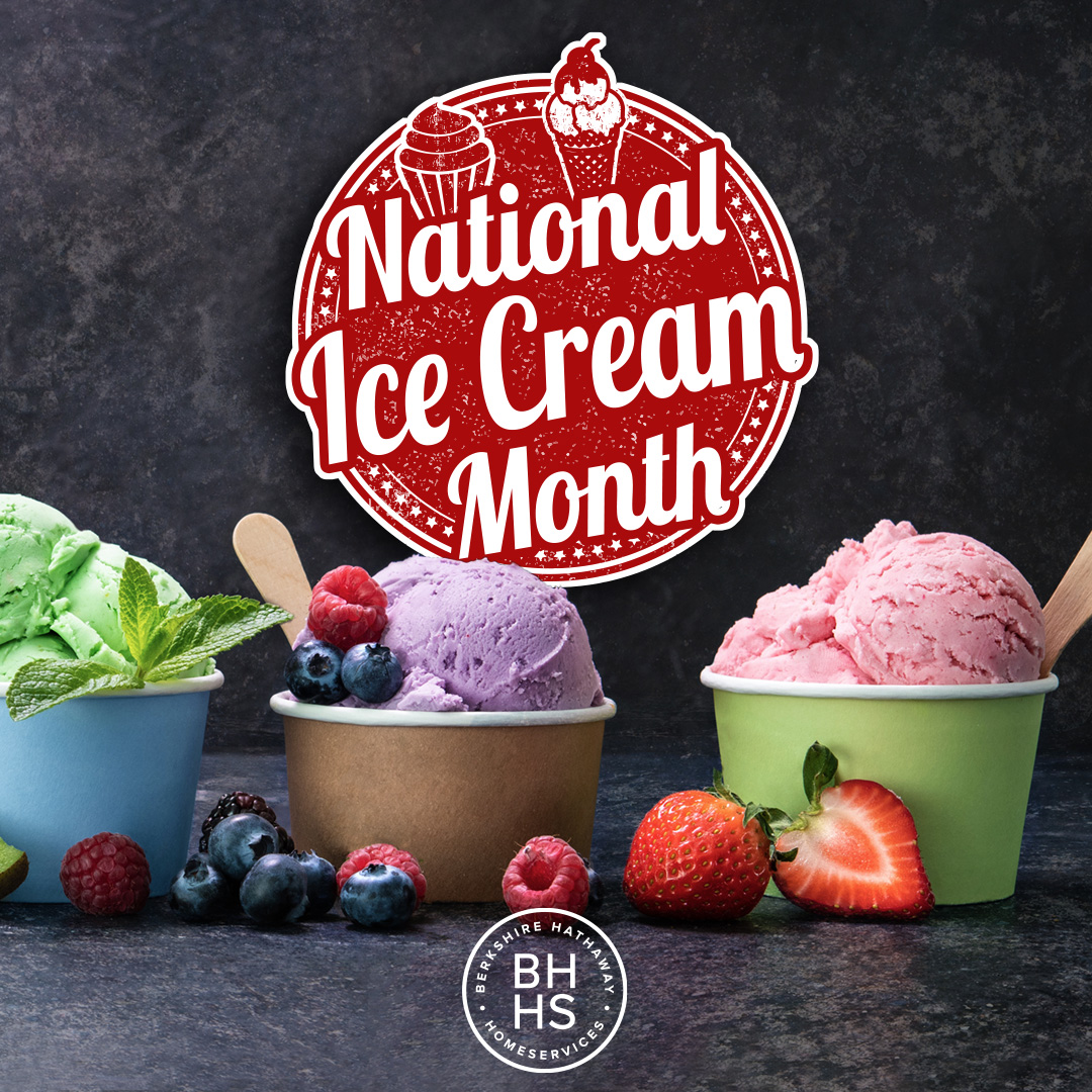 🍨🍦🥰 President Ronald Reagan proclaimed July National Ice Cream Month ...