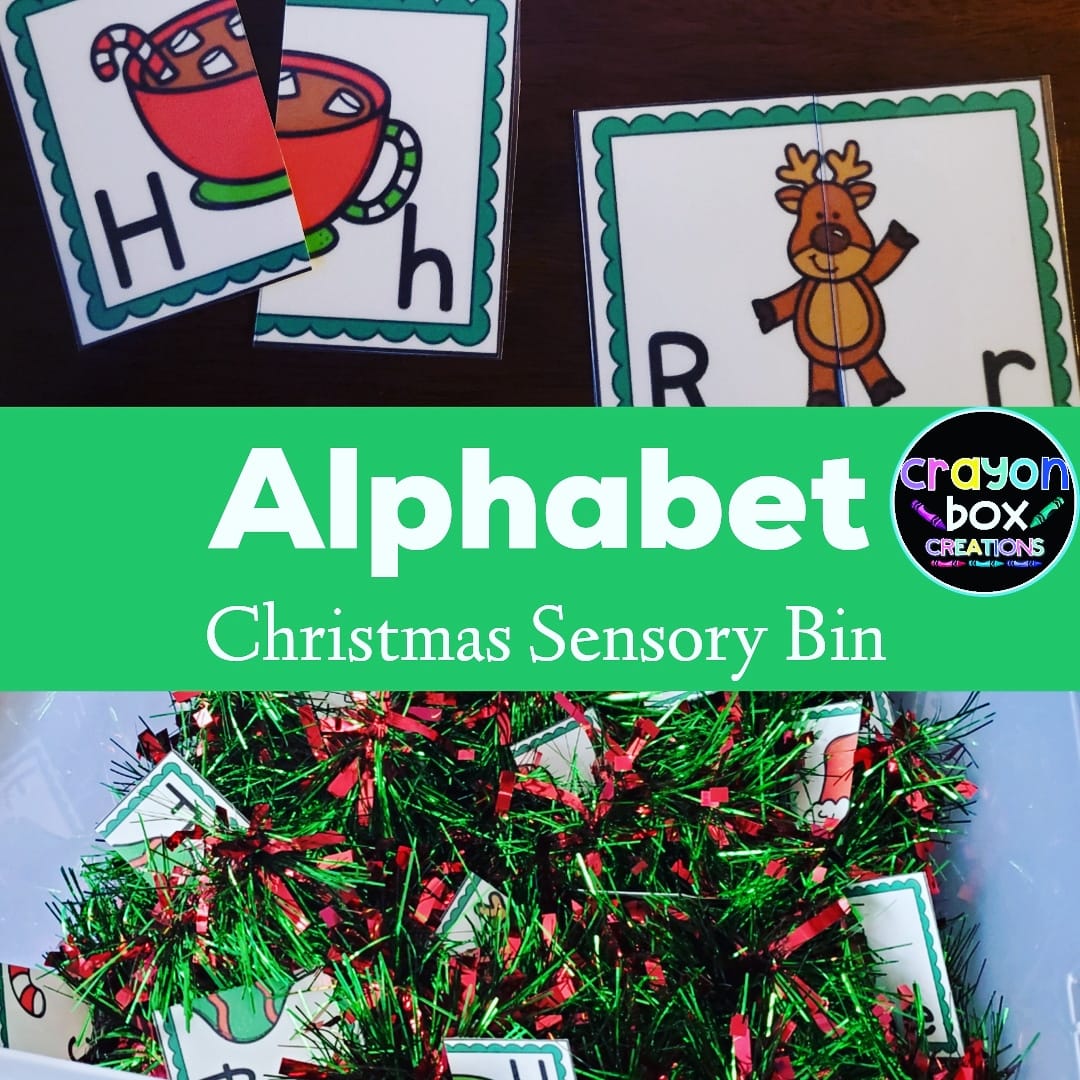 This 🎄Christmas Alphabet Matching... - Crayon Box Creations | Facebook