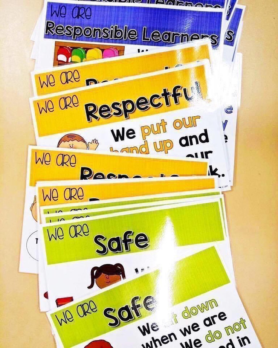 Establish Behaviour Goals in your... - Tales From Miss D