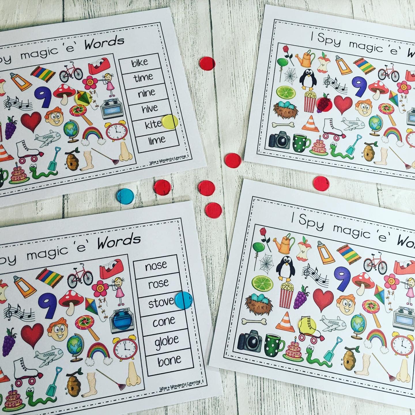 I spy Magic ‘e’ words Let’s... - Wise & Wonderful Learning | Facebook