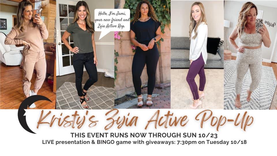 Fall Activewear Pop Up With Kristy