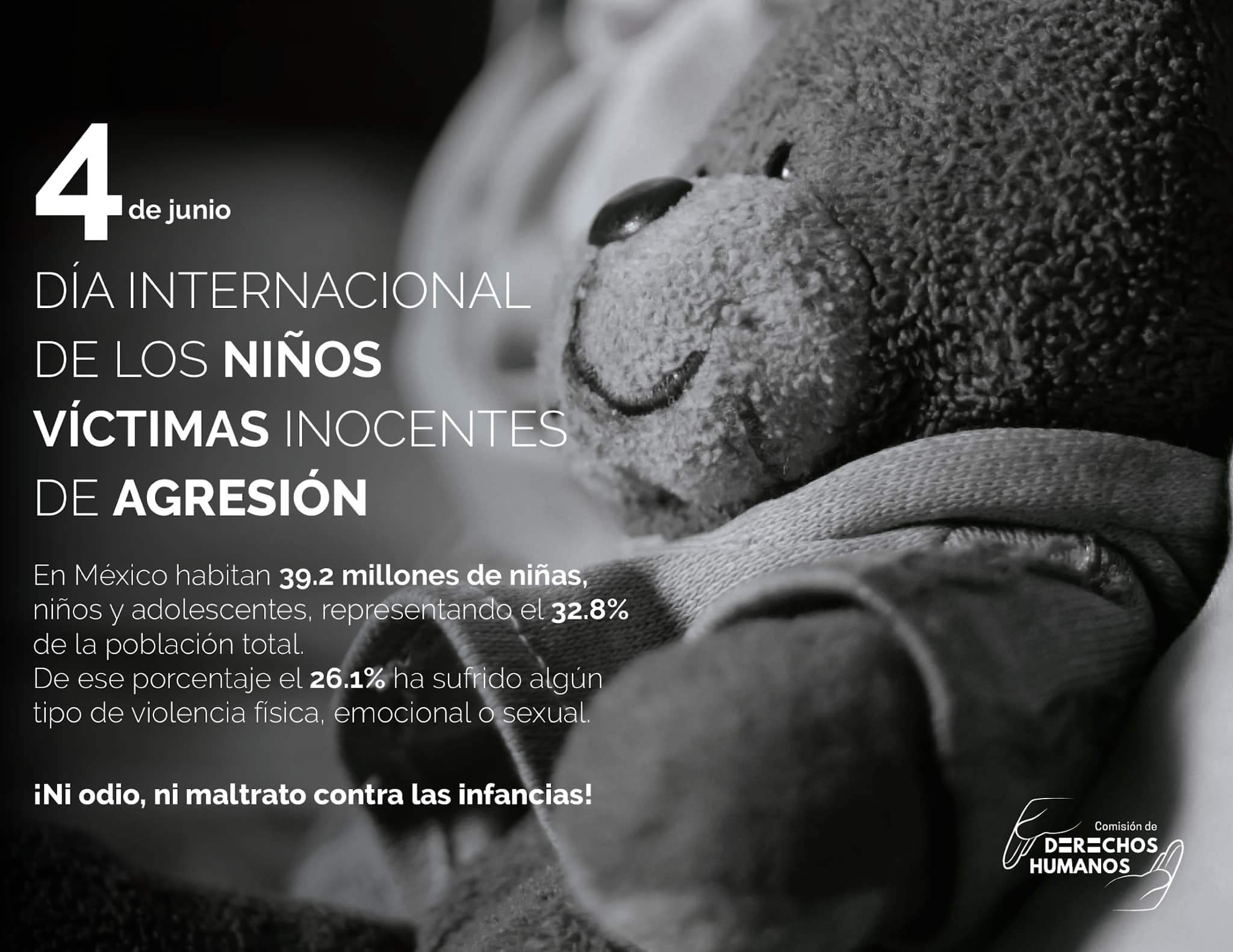 ‪Las niñas y los niños deben vivir en un entorno seguro y en paz, sin ...