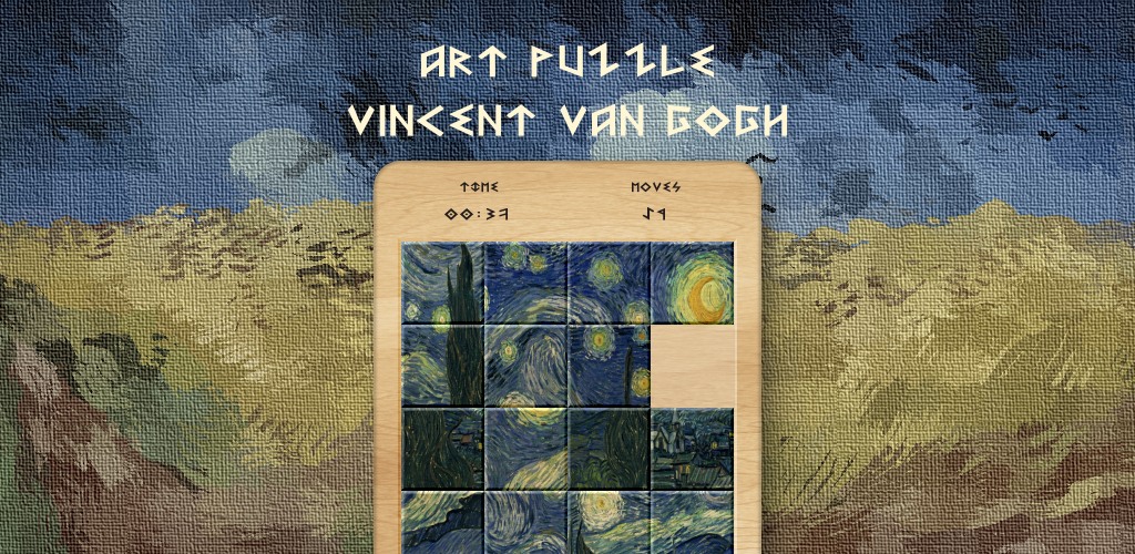 An Indie Software Developer - Art Puzzle: Vincent van Gogh is a sliding ...