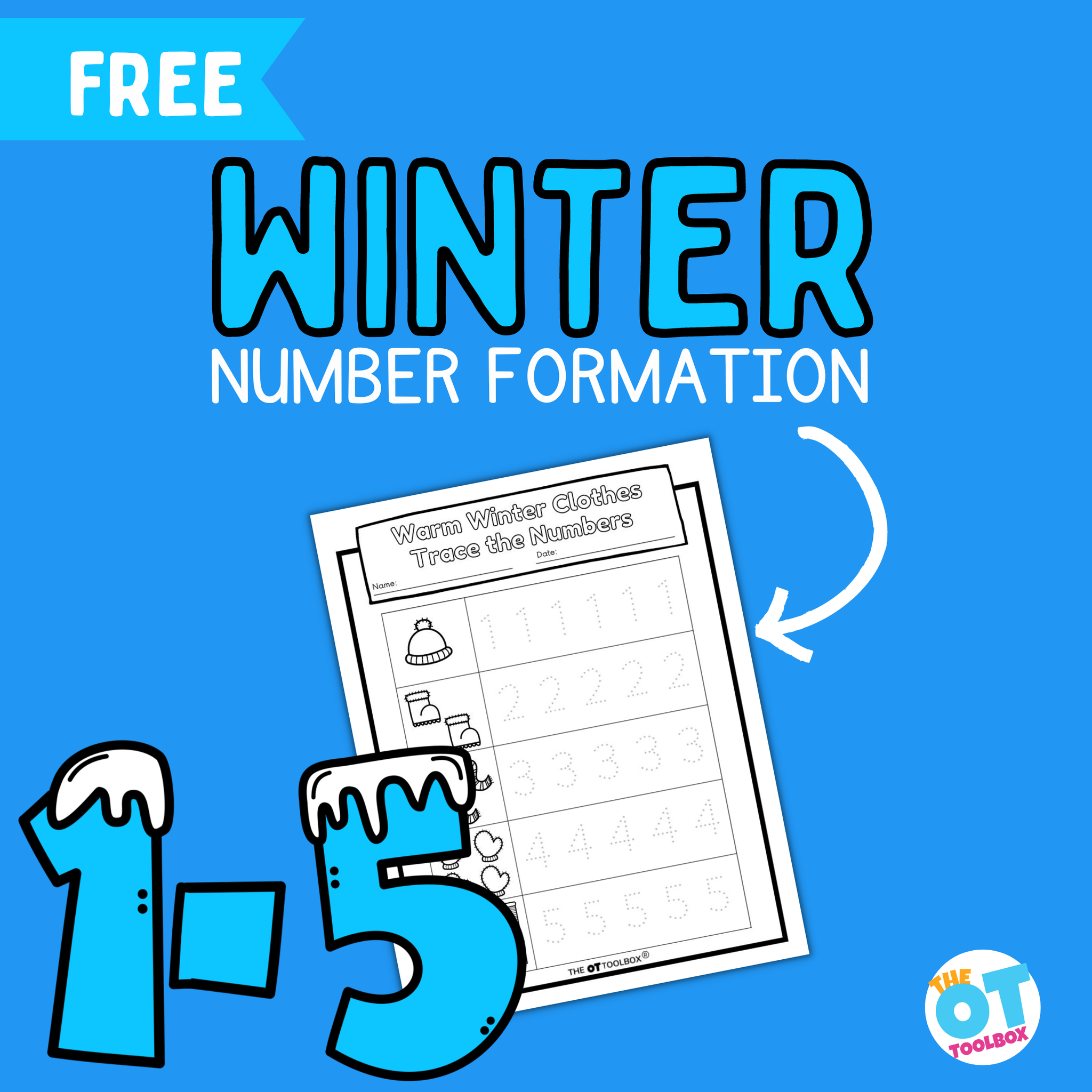 The OT Toolbox - Print and go! This winter clothing worksheet covers ...