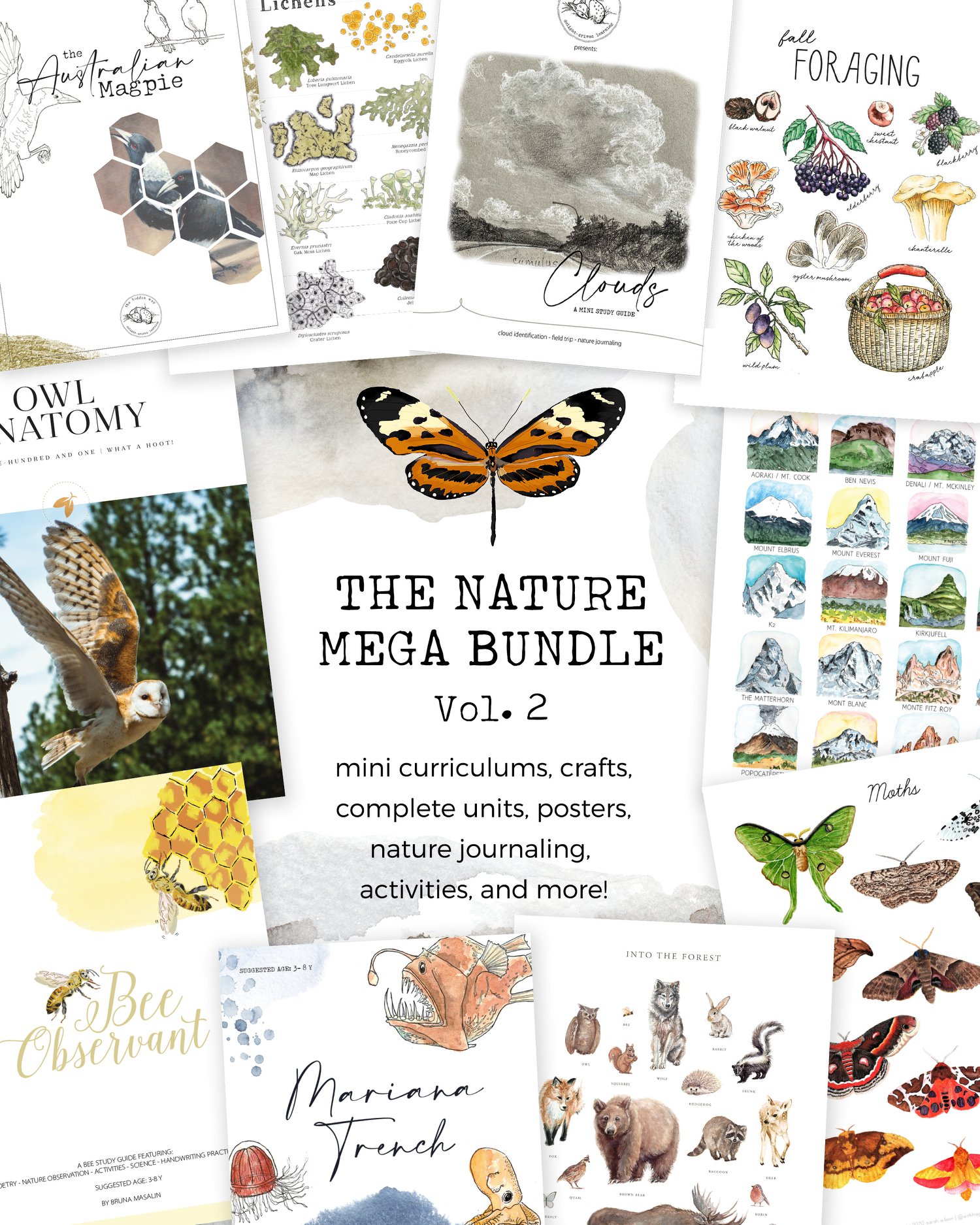 🍂 The Nature Mega Bundle Vol. 2... - Treasures of Homeschool