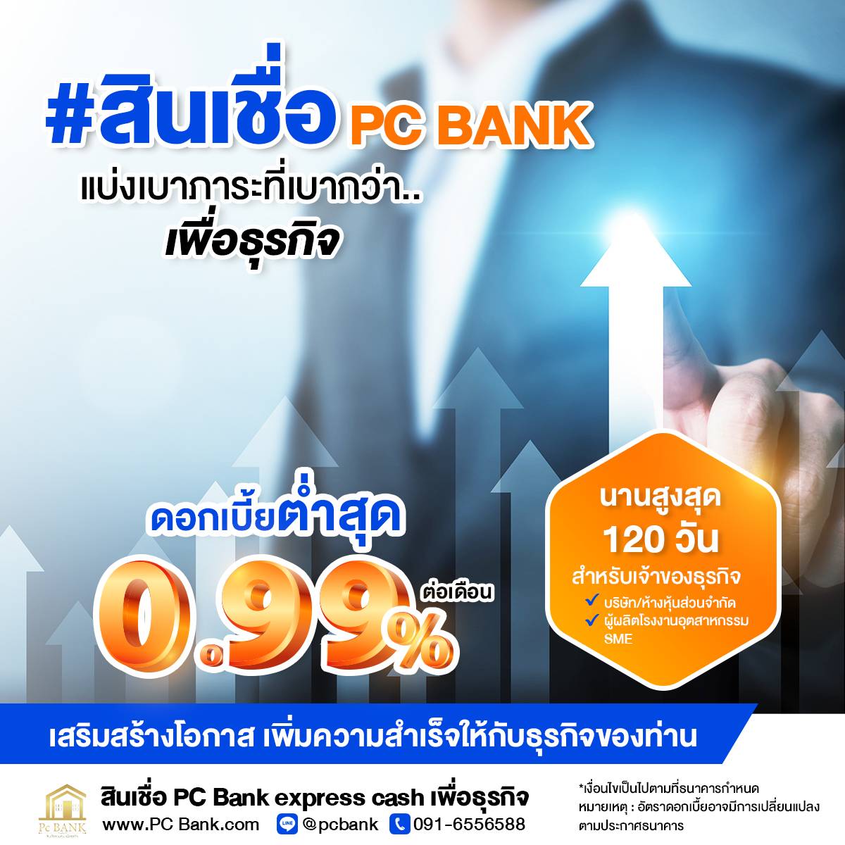 Pc Bank Office สินเชื่อเพื่อธุรกิจ สำหรับผู้ประกอบการ 8347