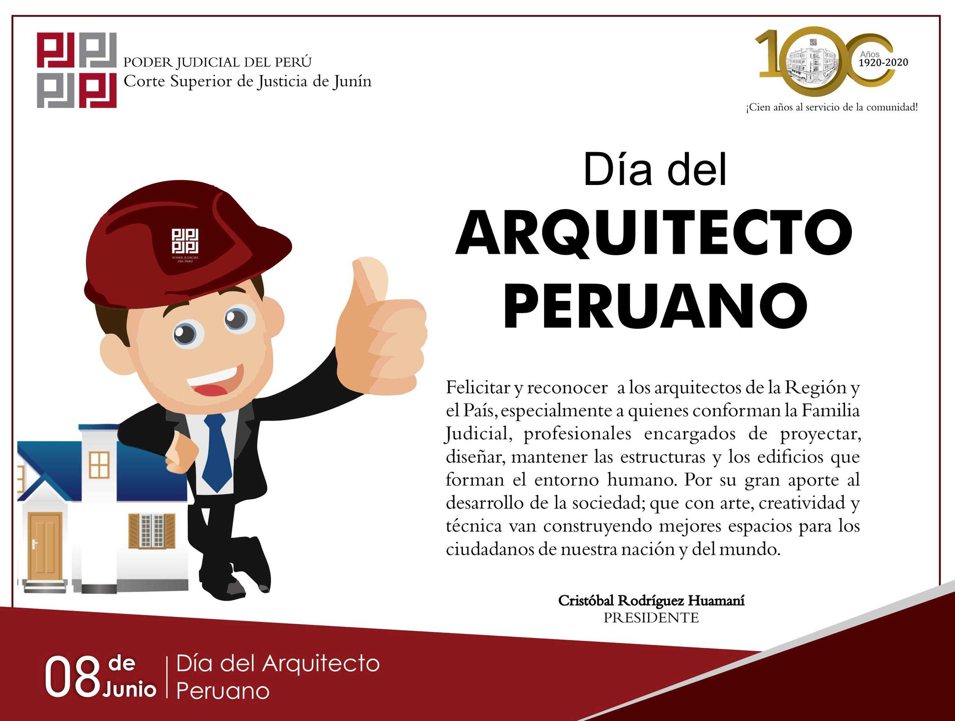 {Saludo... - Corte Superior de Justicia de Junín