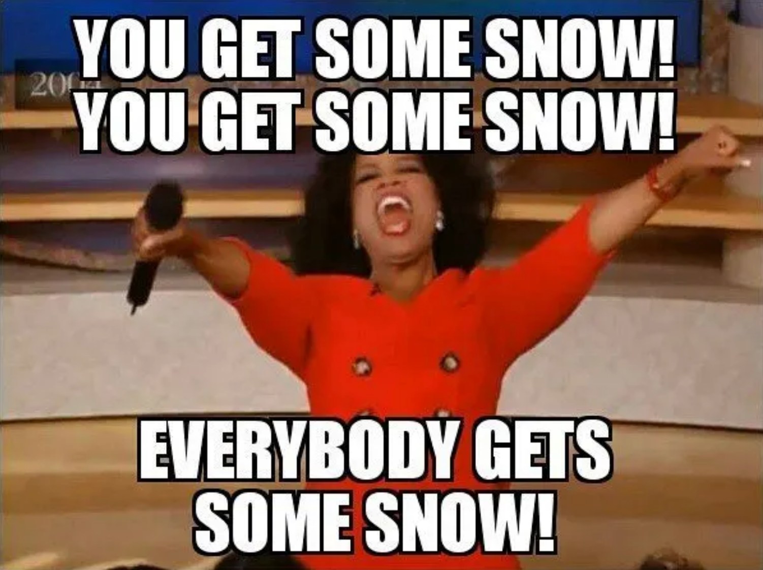 Denver - ITS SNOW TIME! At least that's what the weather app is telling ...
