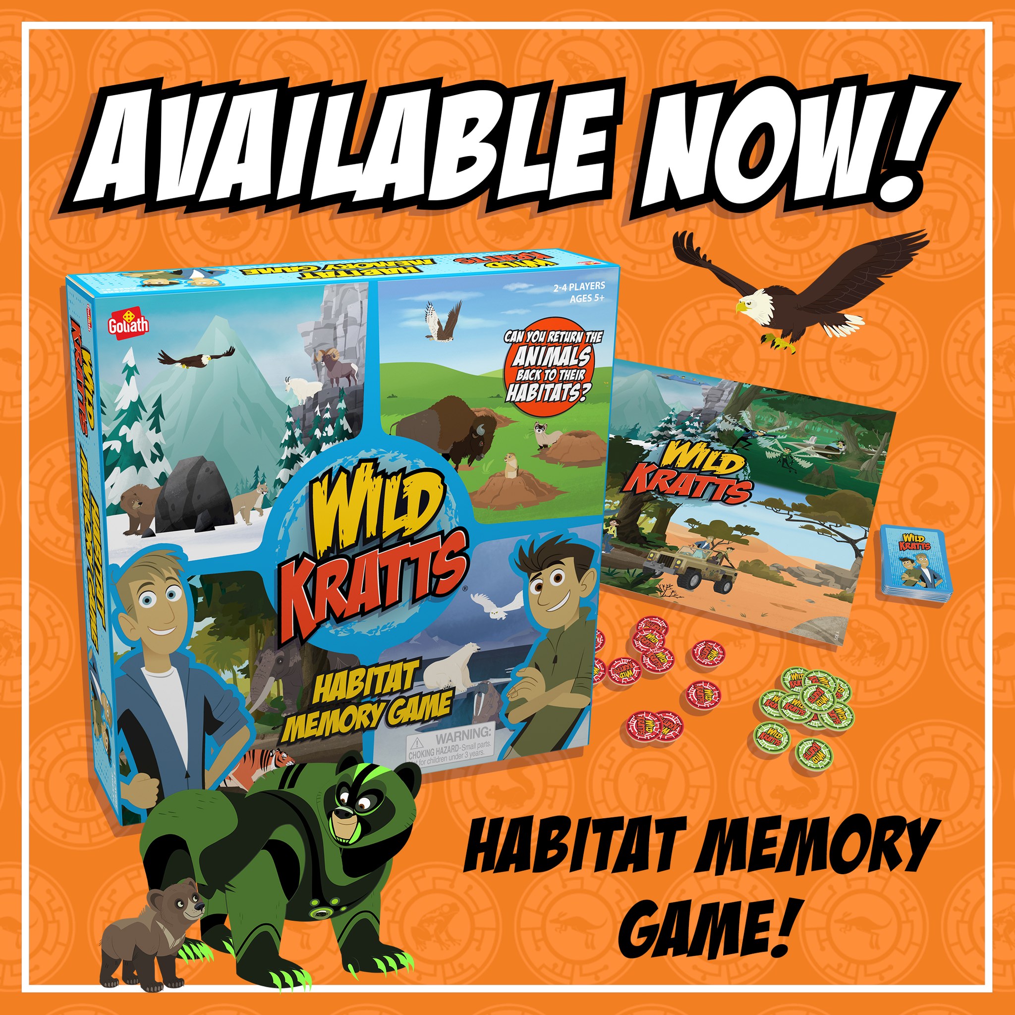 Wild Kratts - Put your memory skills to the test with the Wild Kratts ...