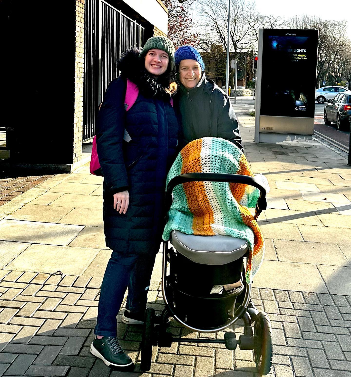 Eu Mamãe E Oliver Voltando Da Vivendo Na Irlanda