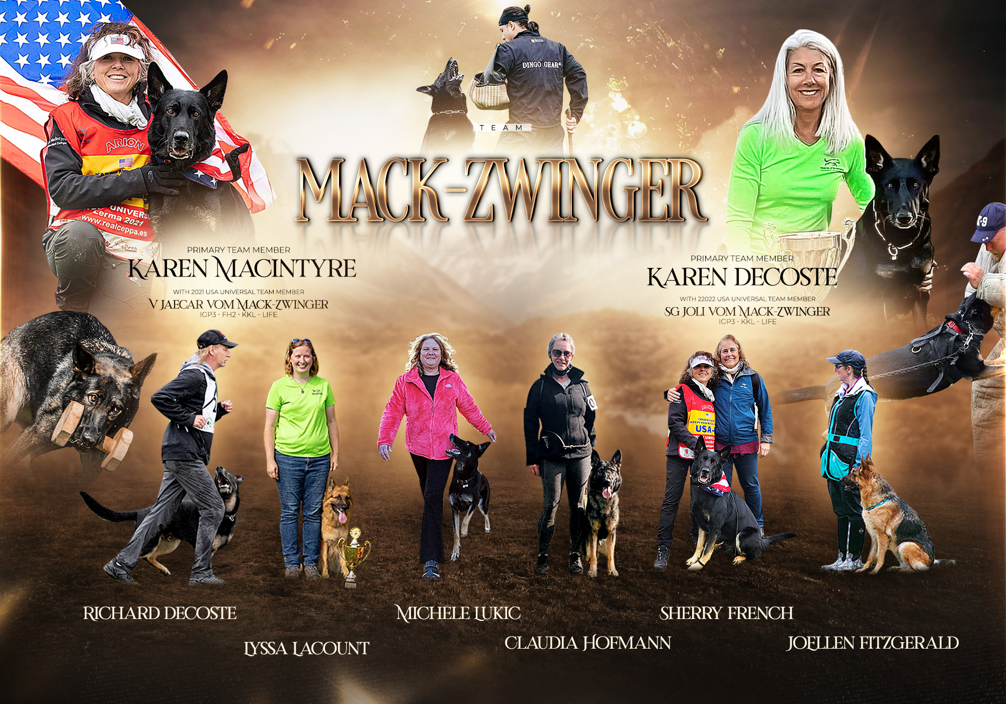 Mack-Zwinger - With the new Year here and our planning started for our ...