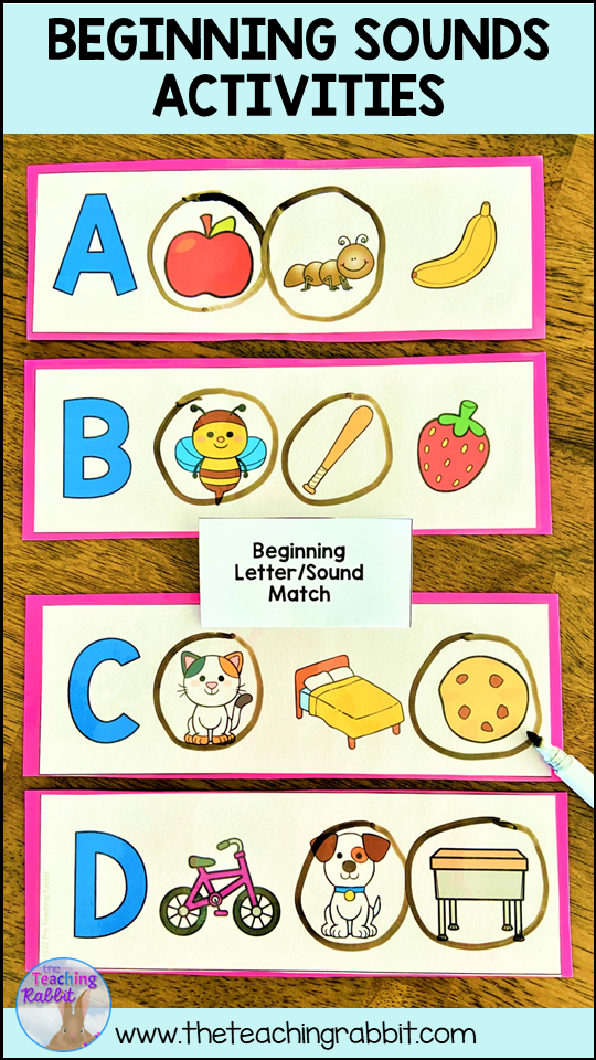 New resource! Beginning Letter... - The Teaching Rabbit | Facebook