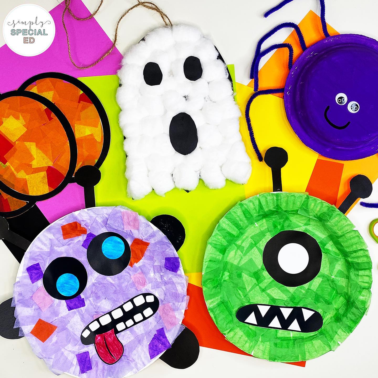 👻 OCTOBER VISUAL CRAFTS ARE HERE 🎃... - Simply Special Ed | Facebook