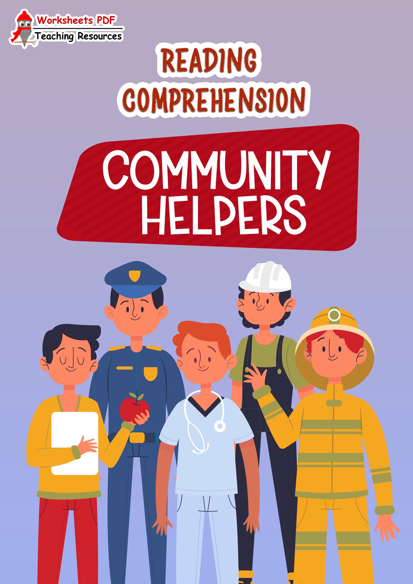 Worksheets PDF - Community Helpers Reading Passages... | Facebook