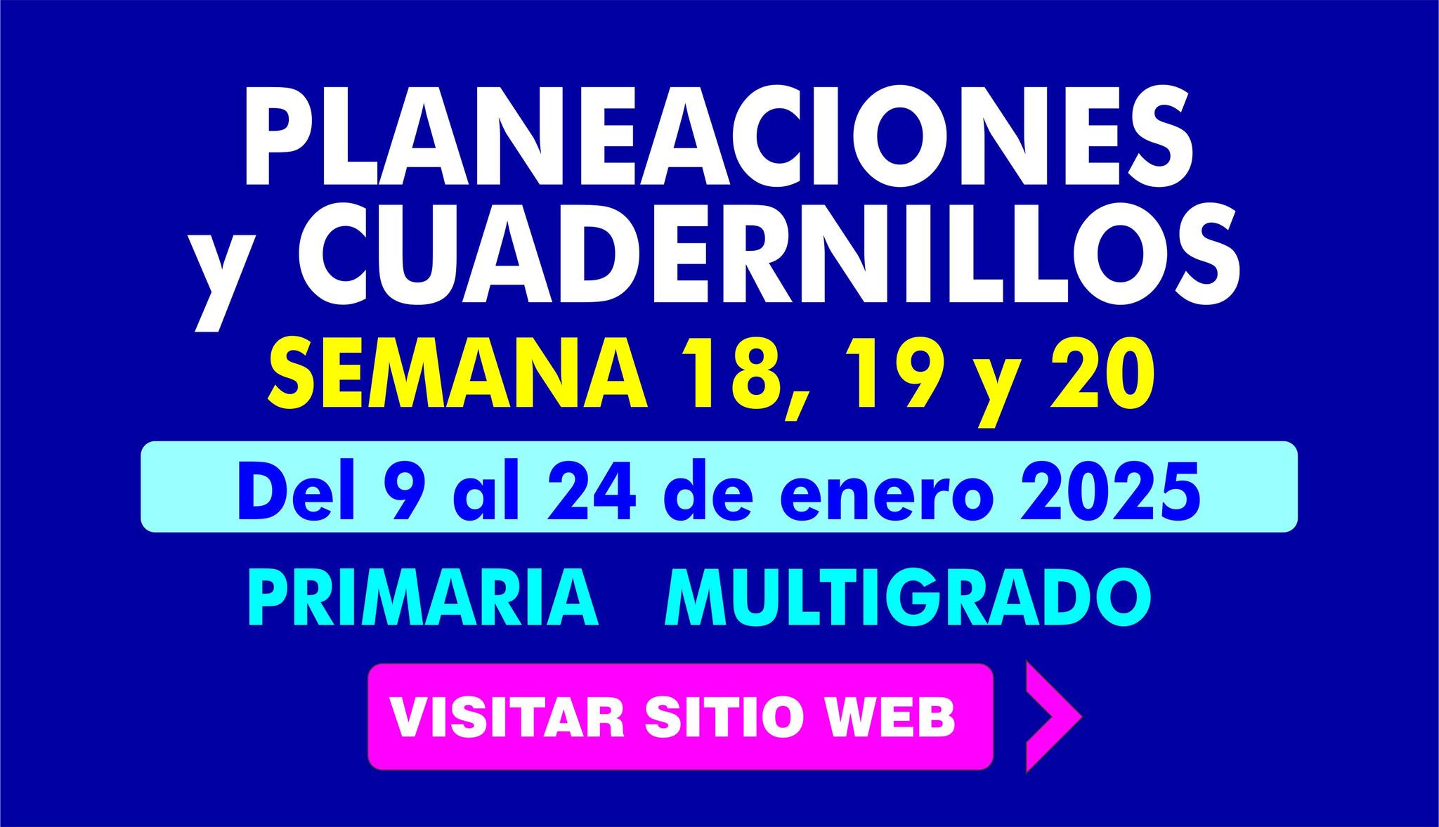 Primer Grado Materiales Y Mas PlaneaciÓn Semanal Todos Los Grados 2025