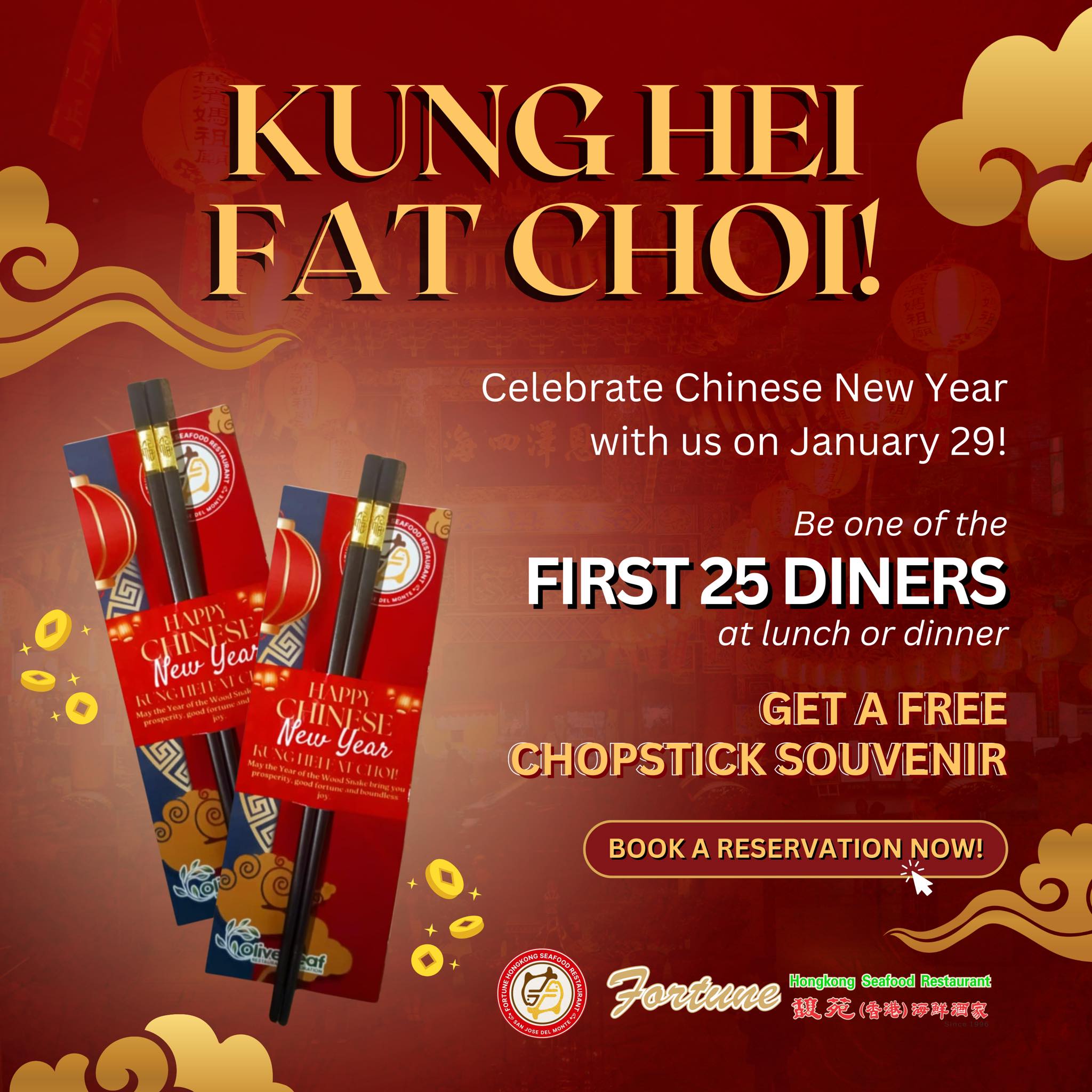 🎉 Kung Hei Fat Choi! Celebrate Chinese New Year with us on January 29 ...