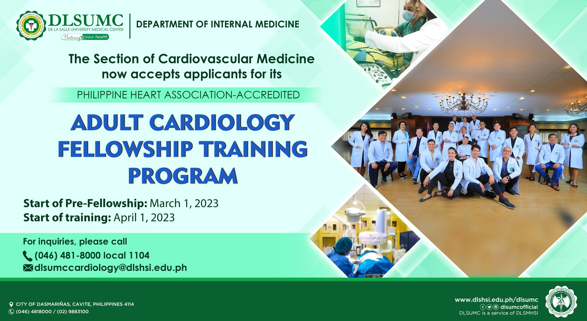 The Dlsumc Section De La Salle University Medical Center