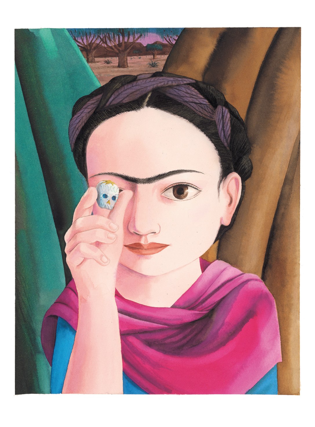 Frida y Diego en el País de las Calaveras