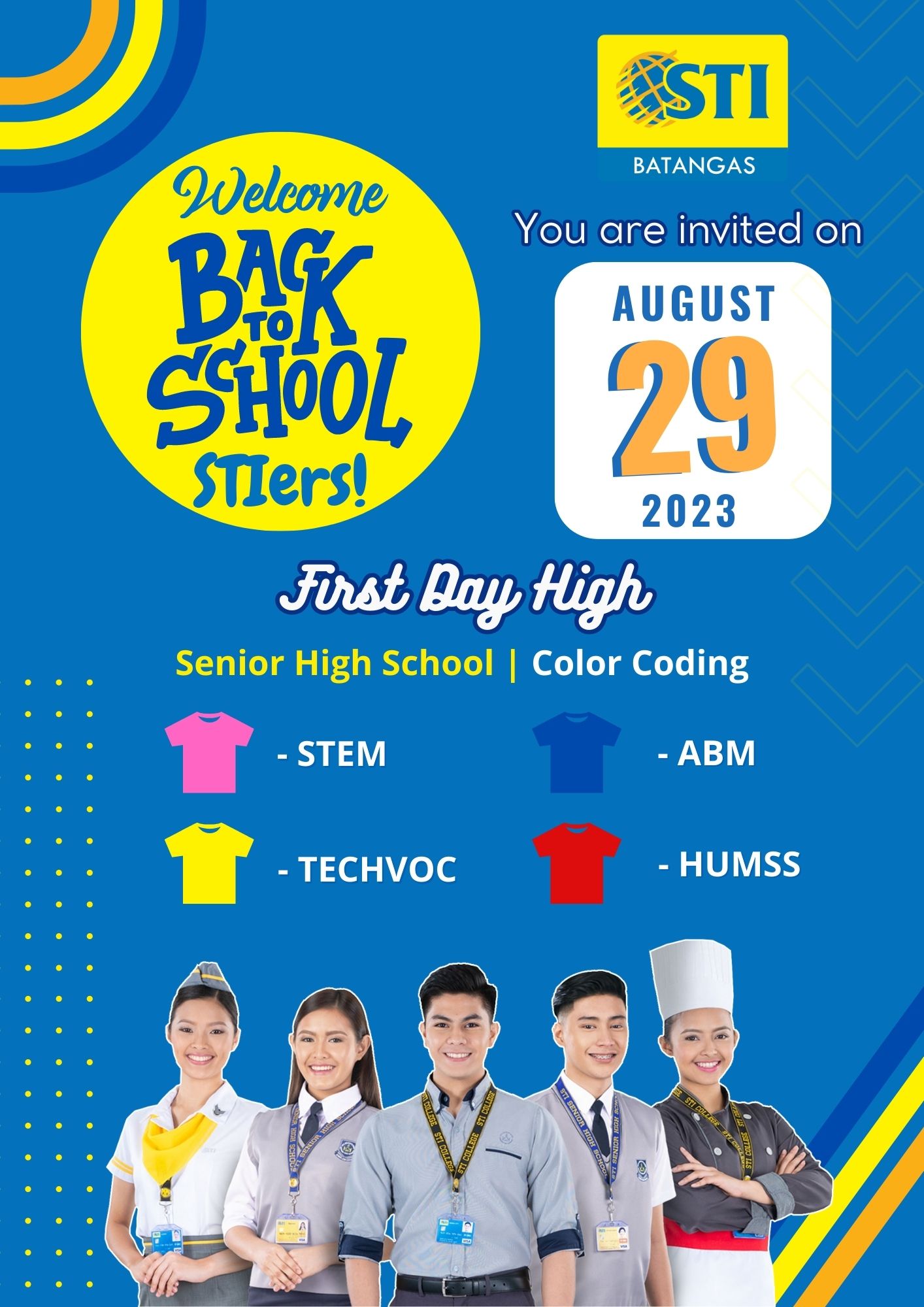 𝑪𝒐𝒍𝒐𝒓 𝑪𝒐𝒅𝒆𝒅 𝑶𝒖𝒕𝒇𝒊𝒕𝒔 𝑭𝒊𝒓𝒔𝒕 𝑫𝒂𝒚 𝑯𝒊𝒈𝒉 Sti College Batangas 2391