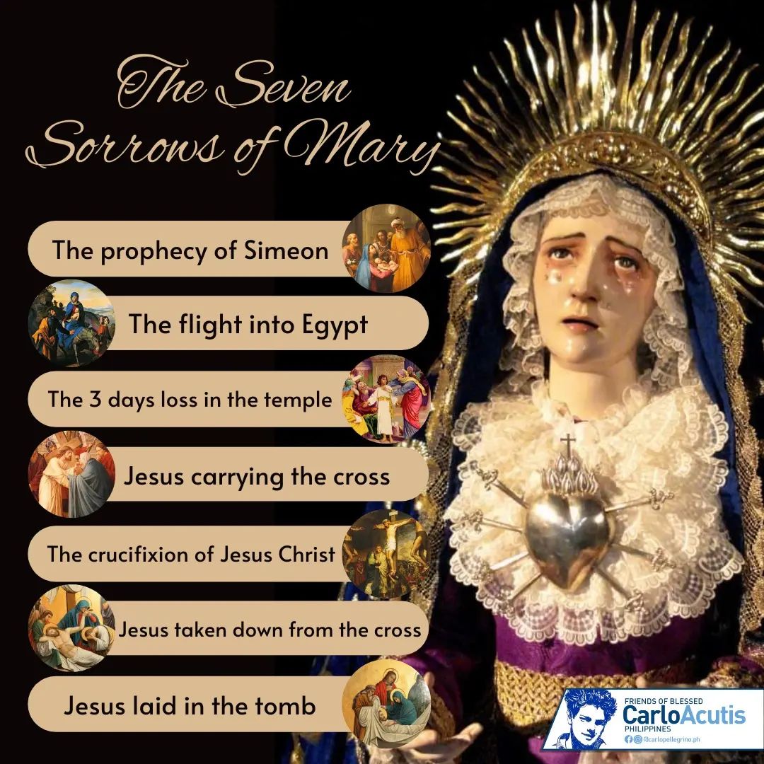 Friends - The Seven Sorrows of Mary The Seven Sorrows of Mary are a ...