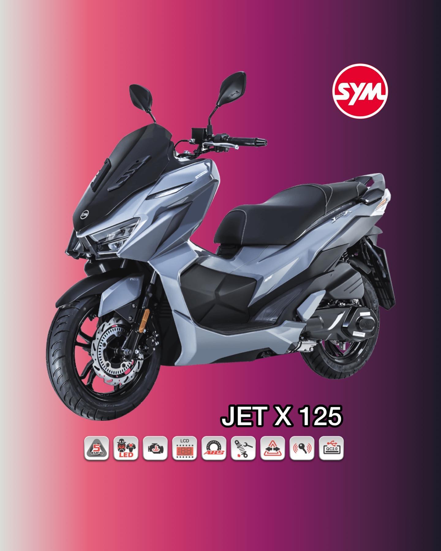 Sym Türkiye Özellikleriyle Büyüklerini Kıskandıran Scooter Sym Jetx 125 Türkiyede 🛵💨 📍
