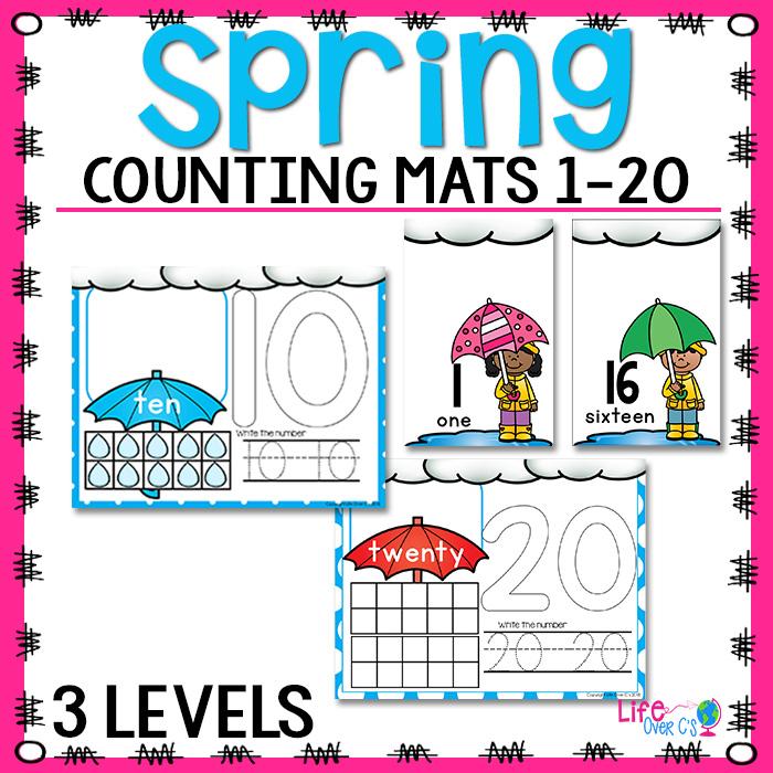 Use these fine motor Spring Number... - The Sensory Spectrum
