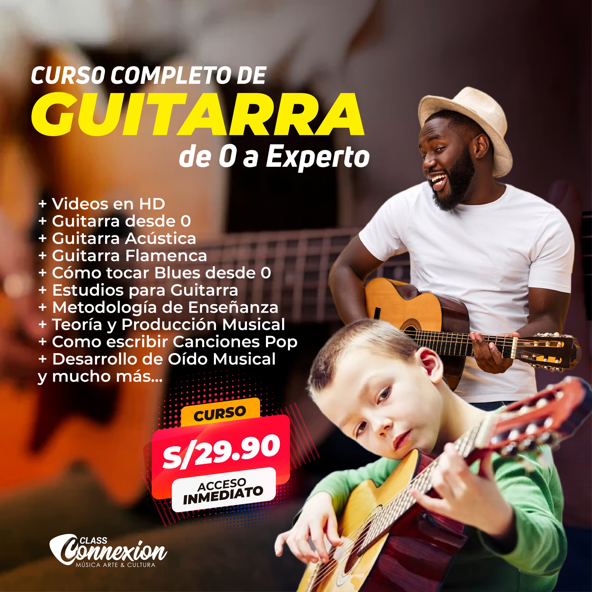 Class - 🎸🎵 PACK COMPLETO PARA 𝗚𝗨𝗜𝗧𝗔𝗥𝗥𝗜𝗦𝗧𝗔𝗦🎸🎵 ⭐ +de 10 Cursos completos ...