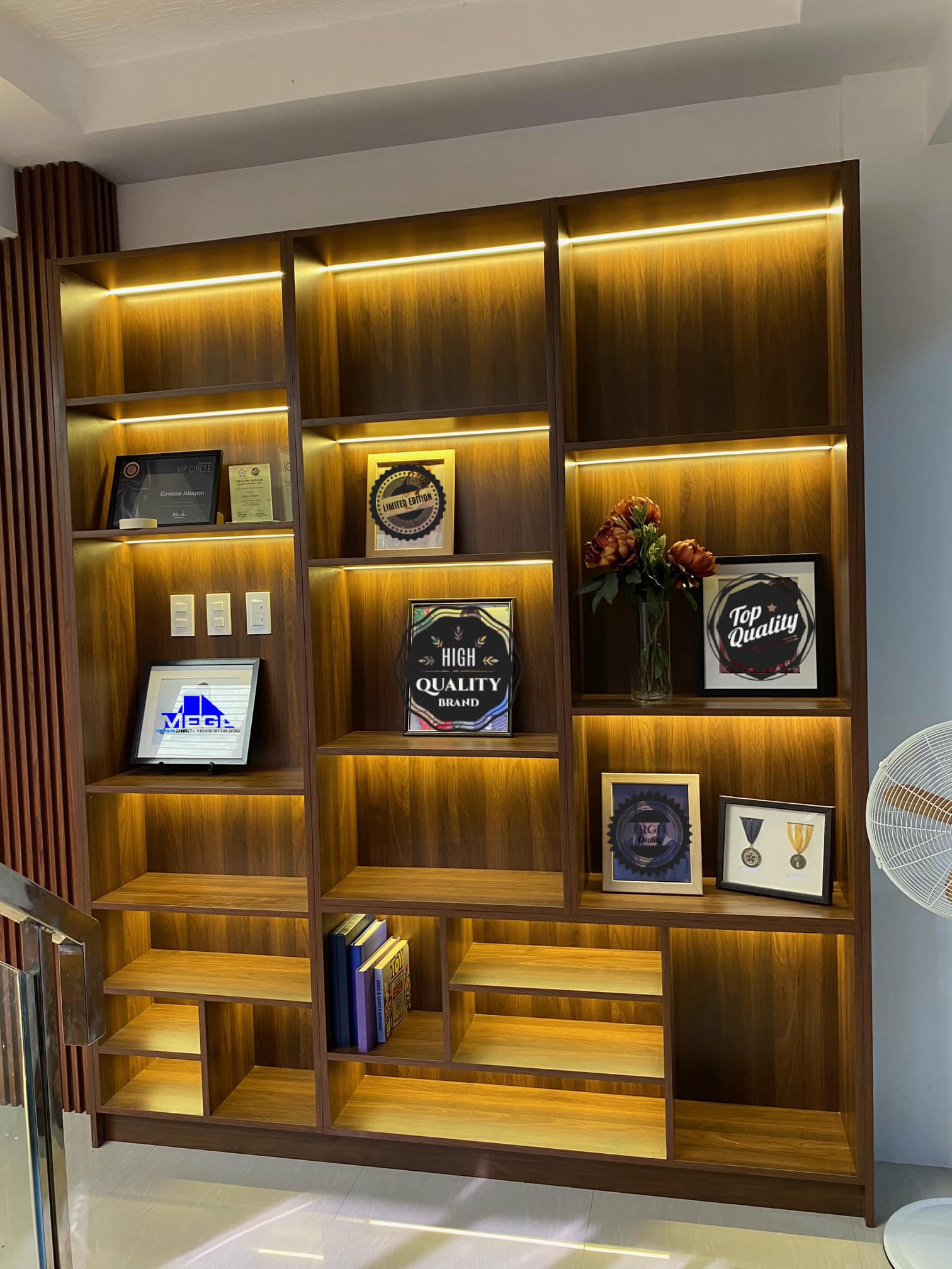 Wall Cladding Mega Modular Cabinet Quezon City Branch