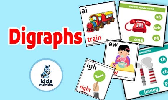 Kids Activities Online - Digraphs meaning, How to teach them?👇 https ...