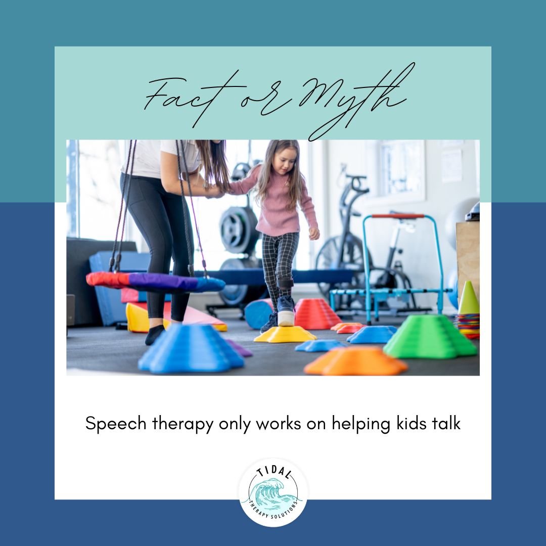 Tidal - Myth Buster: Speech Therapy Is More Than Just Talking! It's ...