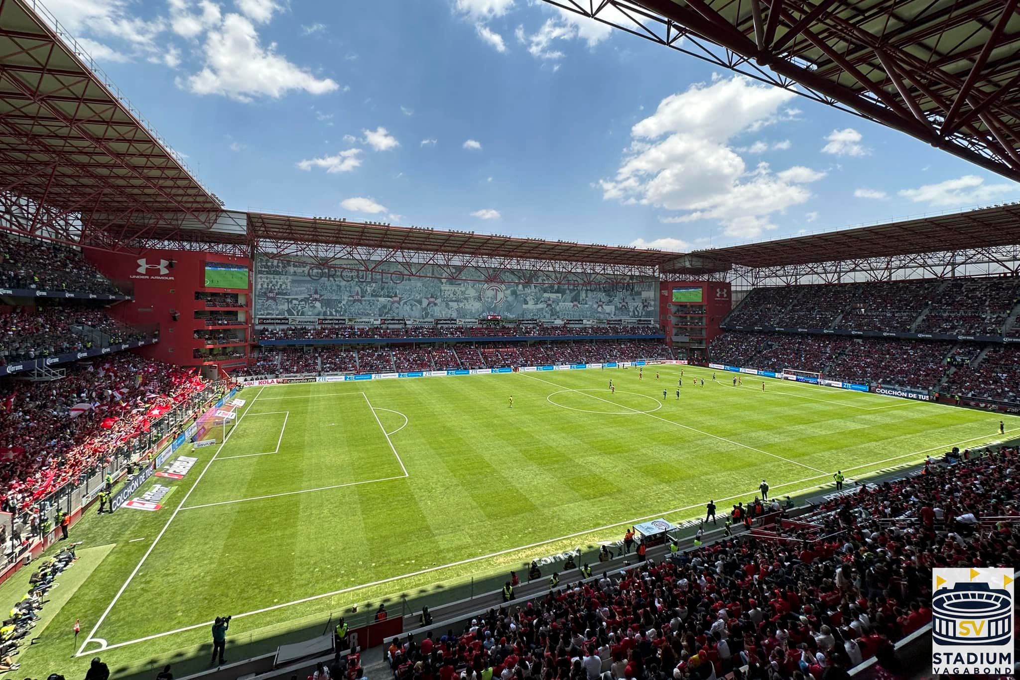Football Grounds The 92 And More Nemesio Diez Stadium Toluca Mexico