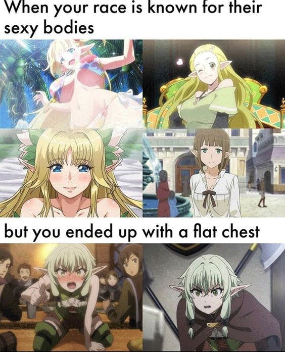 Anime Huggies But I Ended Up With A Flat Chest