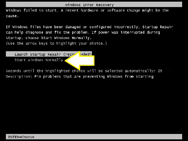 วิธีแก้ Windows7 Startup Repair หลายท่านที่ใช้วินโดว์7 Windows7 และพบ 7838
