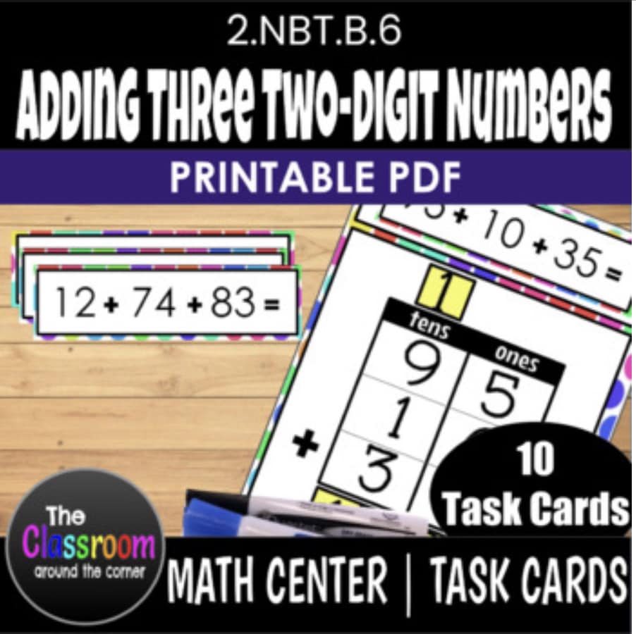 MATH CENTER | Adding... - The Classroom Around the Corner