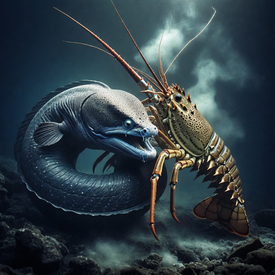 The Abyss Unleashed! Goblin Shark vs. Vampire Squid – A Nightmare ...