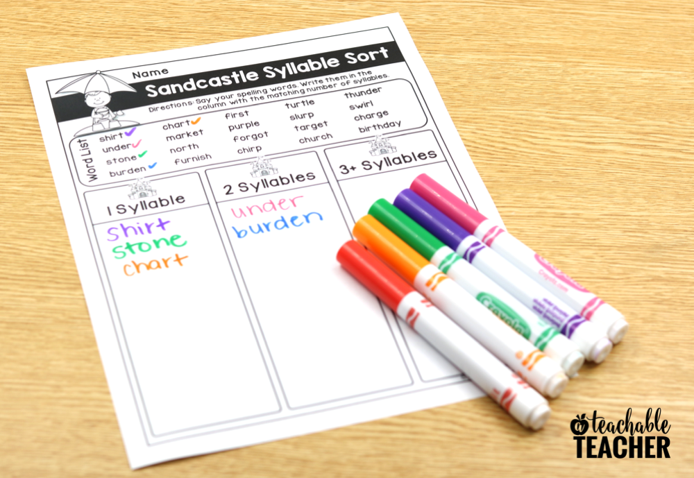 EDITABLE Summer Spelling Activities... - A Teachable Teacher
