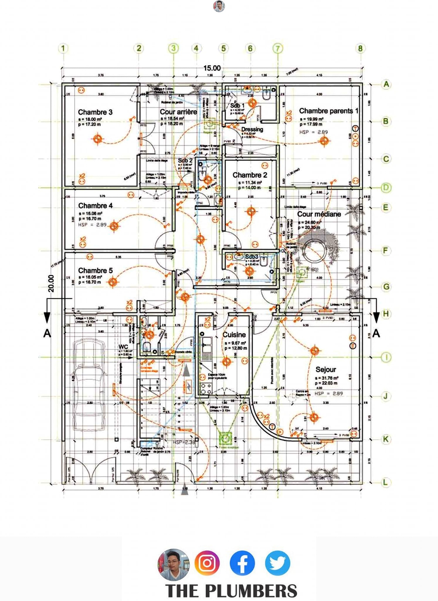 Build - Decoding a Comprehensive House Floor Plan! 🏡📐 This detailed ...