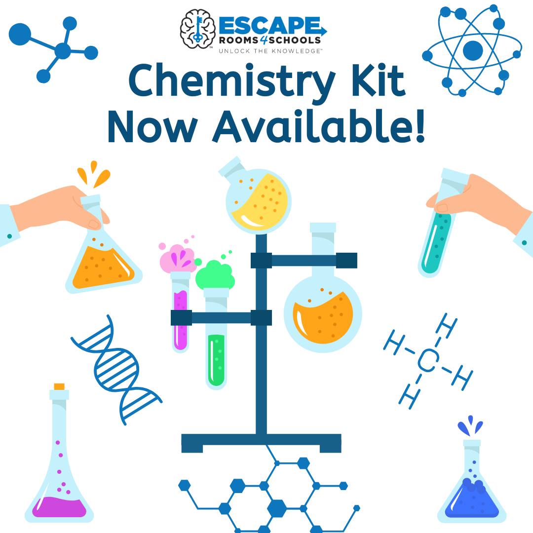 New kit alert! 🚨 Our chemistry... - Escape Rooms 4 Schools